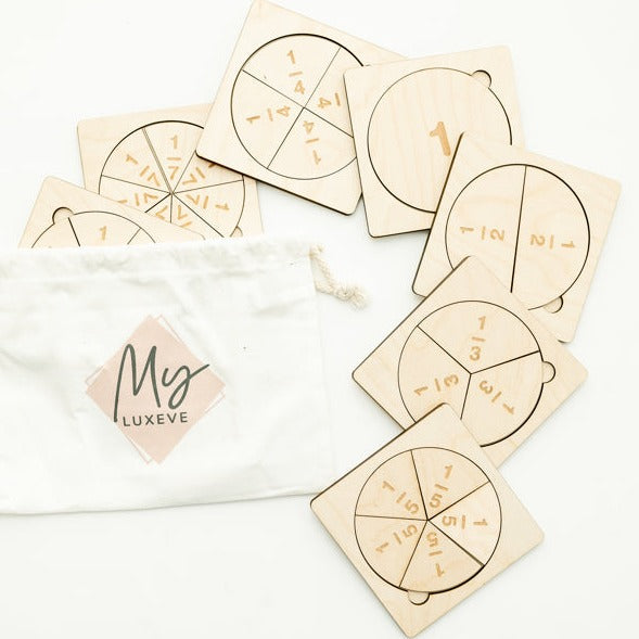 Montessori Fractions | Educational | My Luxeve