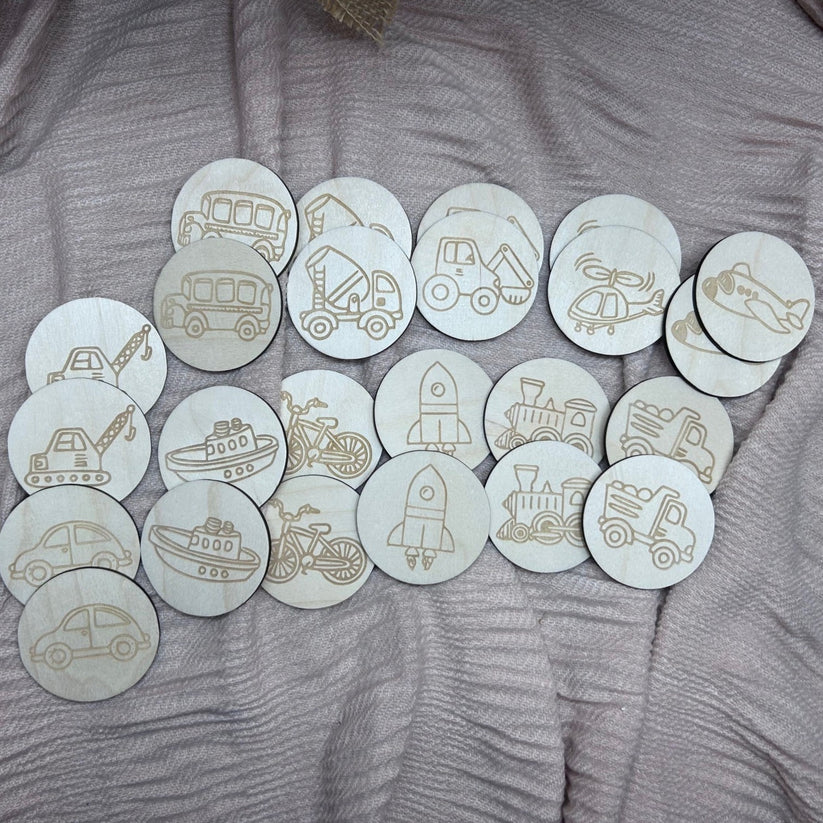 Vehicle Memory Game | Educational Toy | My Luxeve | Education