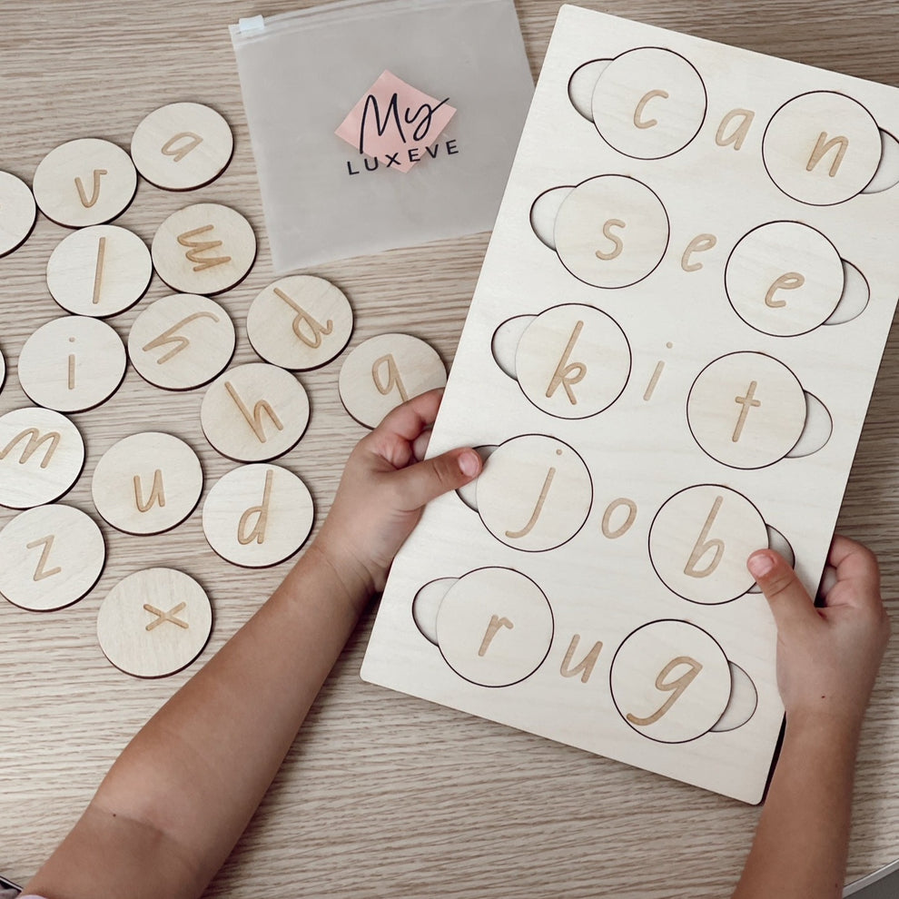 CVC Word Board | Interactive Learning | My Luxeve