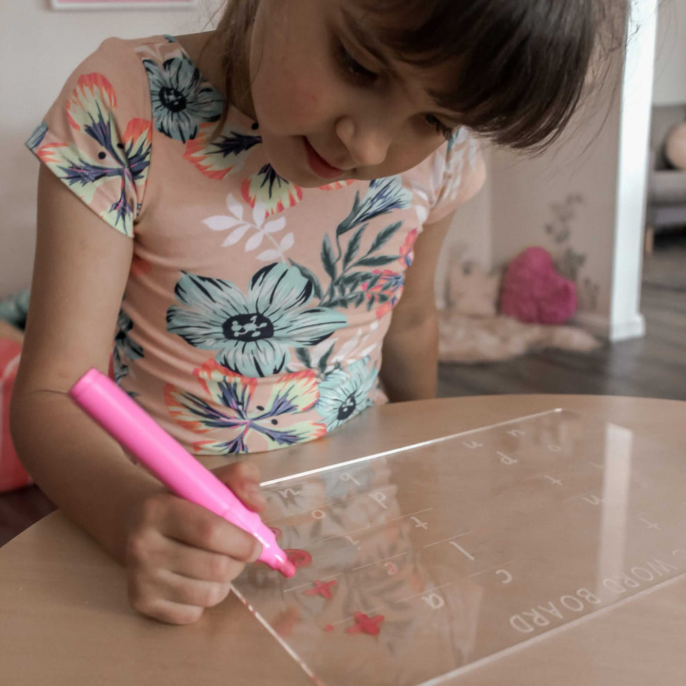 CVC Word Board - Consonant, Vowel, Consonant | Educational | My Luxeve